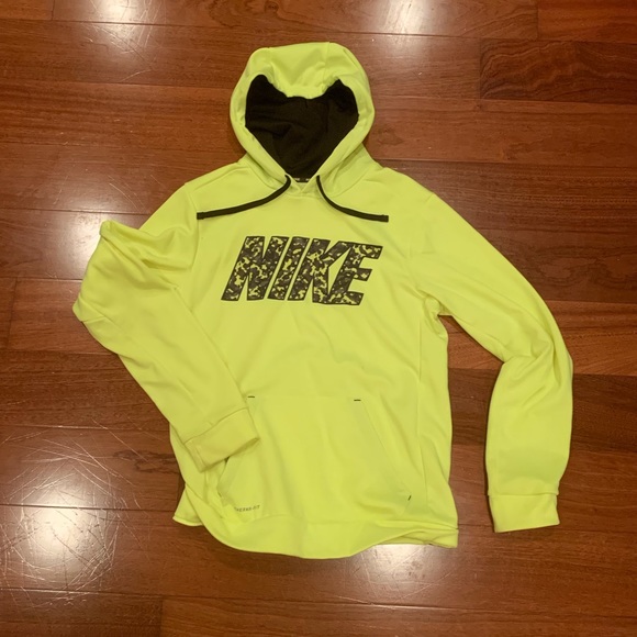 Nike | Jackets & Coats | Yellow Nike Hoodie | Poshmark